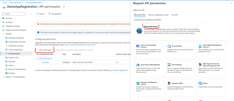 Azure App Registration: Step-by-Step Guide to Grant Permissions.
